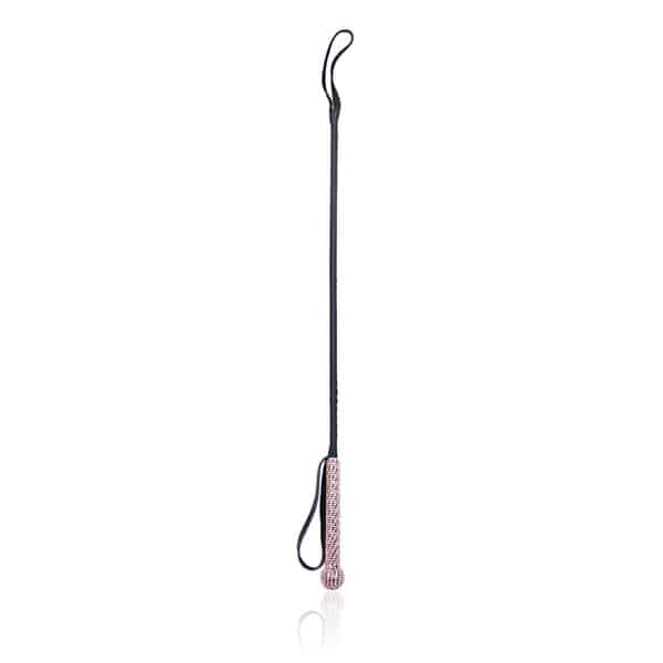 Black Riding Crop With Pink Handle – Luvland
